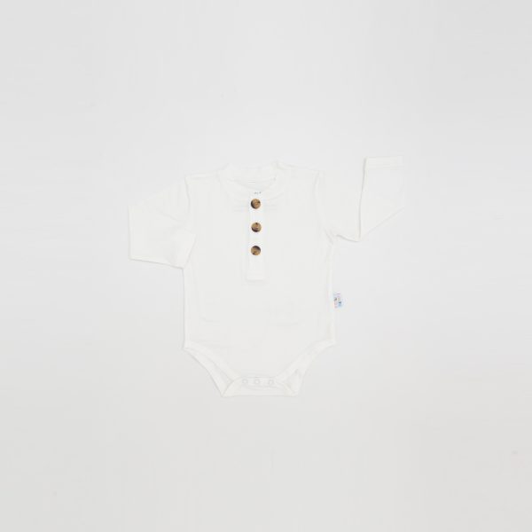 BODY BLANCO - Baby Bambú - Body Blanco para Bebé